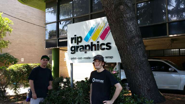 Rip Graphics New Sign - Rip Graphics